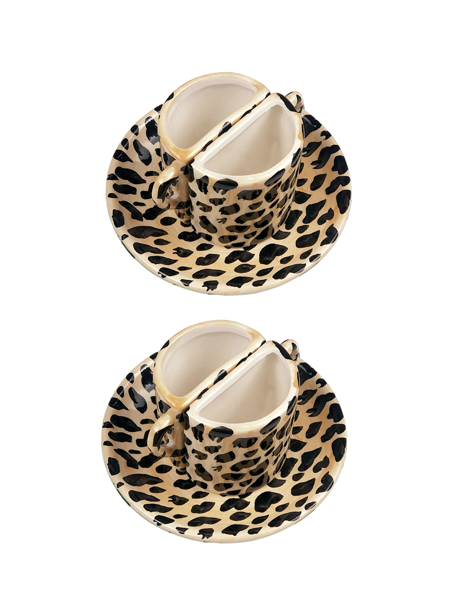 “Go Wild” Tête-à-Tête Coffee Cup Sets – Musae